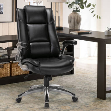 Marisol High Back Ergonomic Executive Chair The Twillery Co. Upholstery Color Brown
